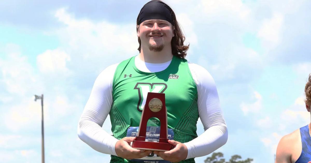 Mott Earns First and Second Team All-American Honors in Shot Put and Discus
